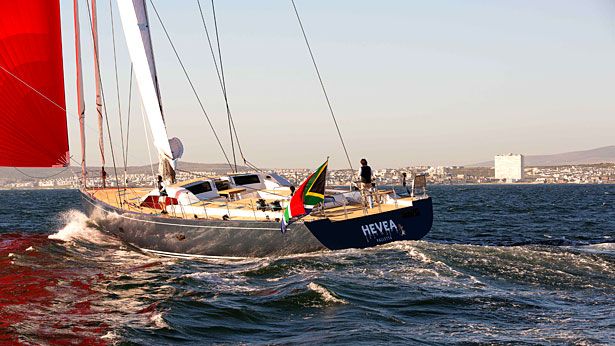 Sailing yacht Hevea delivered by Southern Wind
